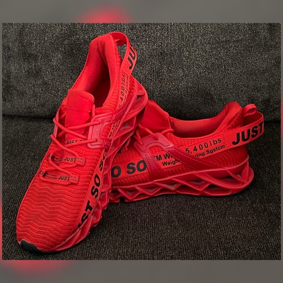 Just So So | Shoes | Just So So Red Color Mens Shoes Size 5 | Poshmark